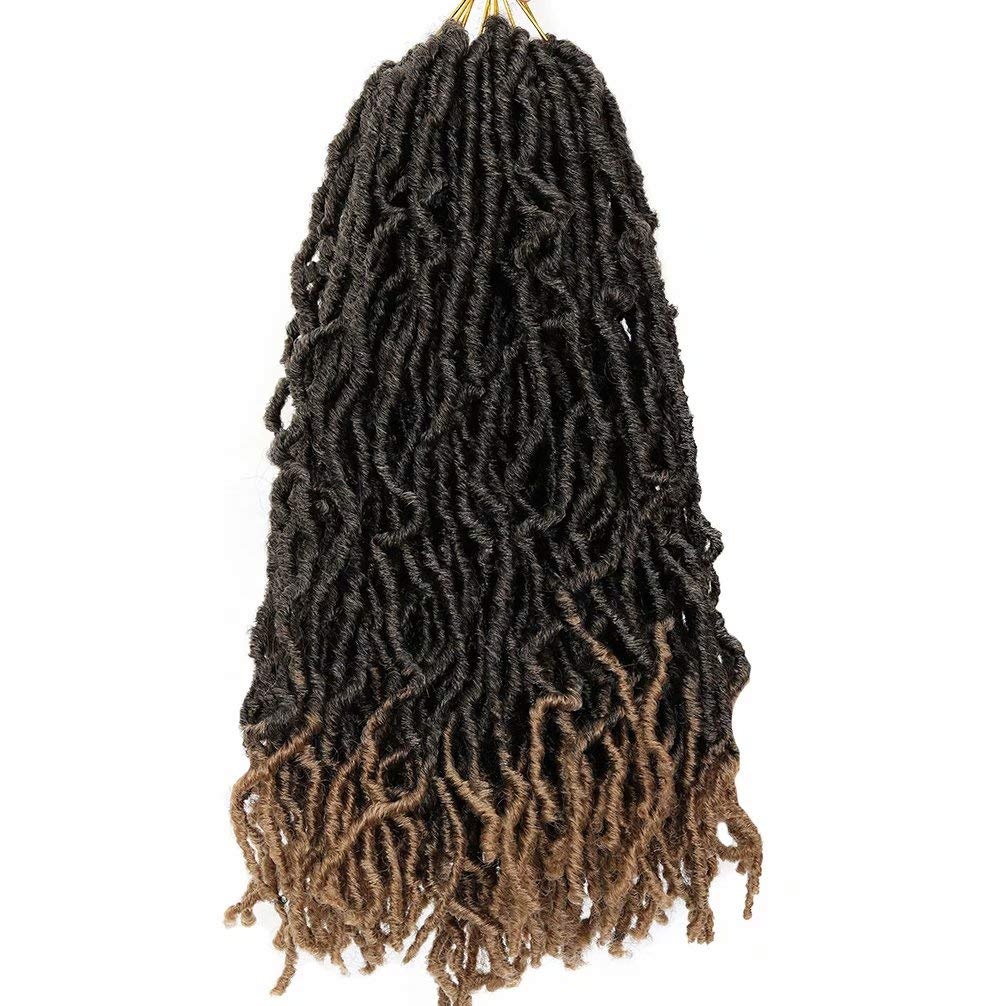 Nu Faux Locs Crochet Hair Pre-Looped Synthetic Crochet Twist Braiding ...